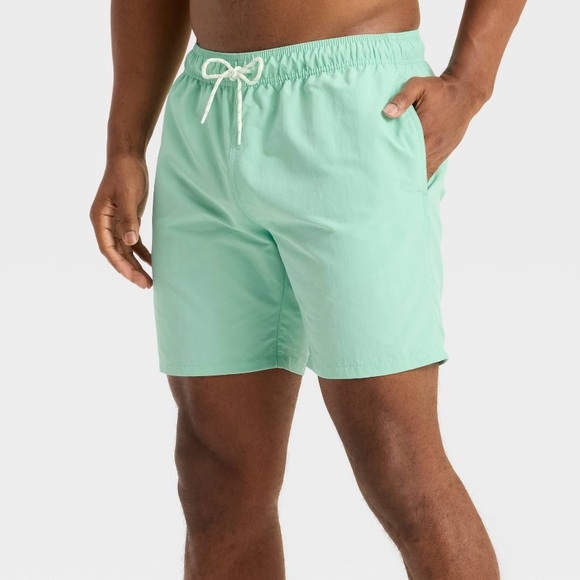 Goodfellow & Co | Swim | Mens 7 Solid Color Swim Shorts Goodfellow Cor ...